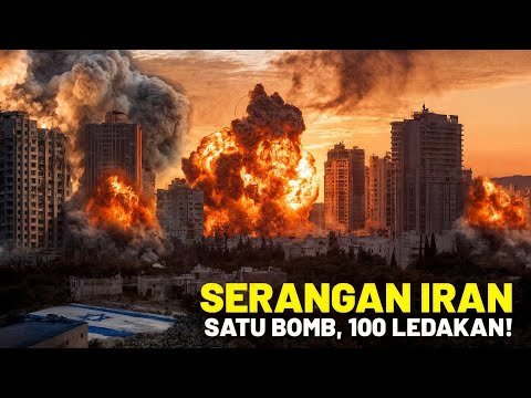 1 MENIT LALU PELUNCURAN RUDAL MEMATIKAN IRAN KE ISRAEL! Netanyahu Lari Kebunker, Tel Aviv Darurat