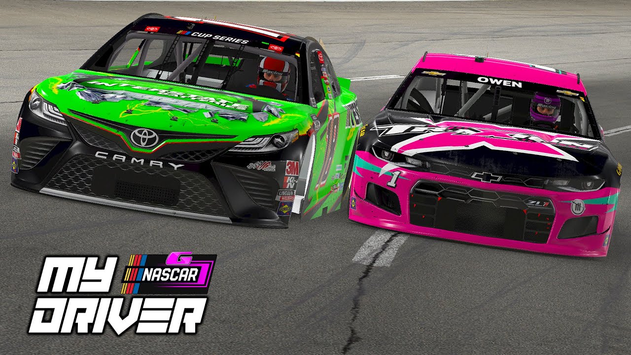 FIGHTING KYLE BUSCH FOR MY FIRST WIN! - iRacing AI NASCAR Career Mode ...