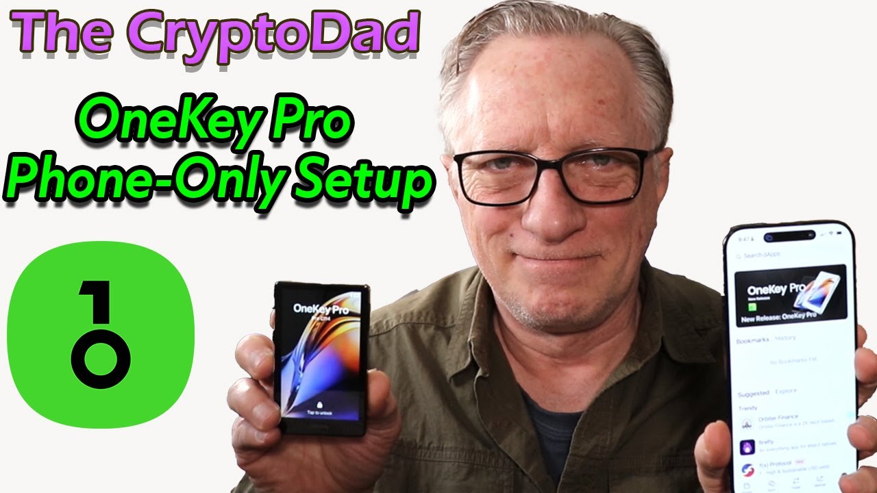 OneKey Pro Crypto on Your Phone: Full Setup & Demo (Crypto Without a Computer) - YouTube