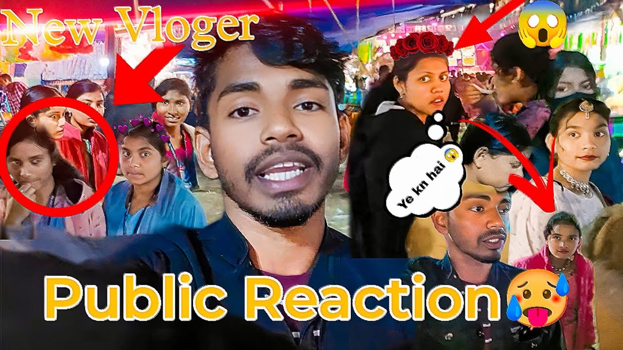 Cute Girls🥰 Reaction In Mela🥵 || Public Reaction video🤗 || Girls reaction in mela😜 - YouTube