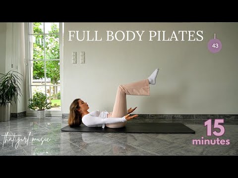 15 MIN FULL BODY PILATES / low impact workout / no repeat