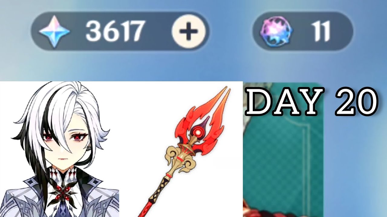 DAY 20 Saving for Alercchino 4th fatui harbinger ( Drip countdown ...