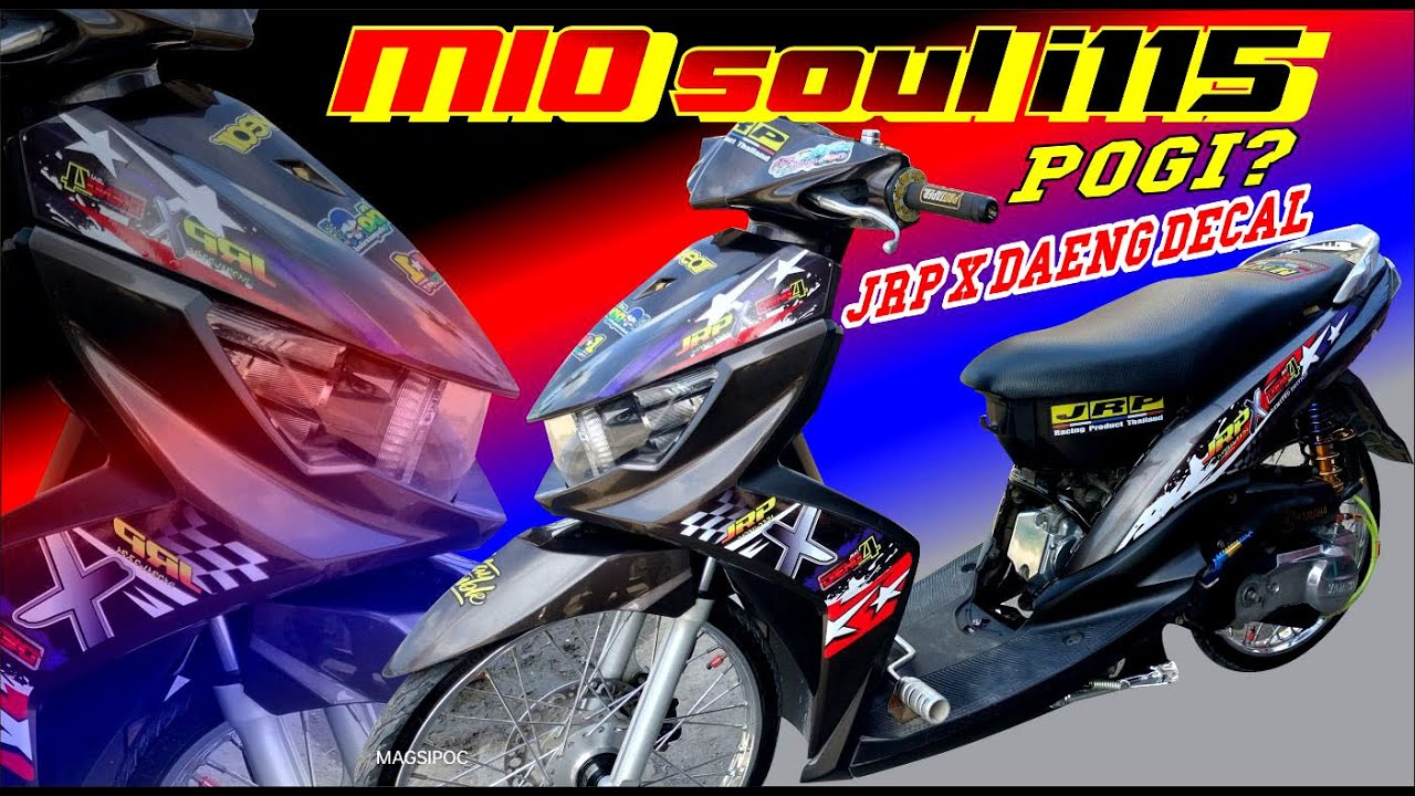 Mio Soul i 115 / Decal JRP x Daeng - YouTube