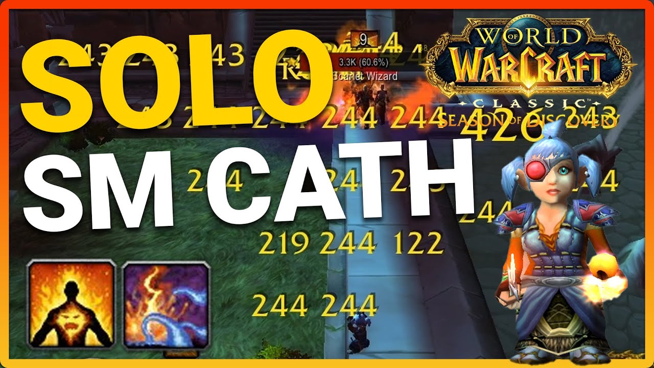 How to Solo SM Cathedral | Mage Farm | SoD Mage Guide - YouTube