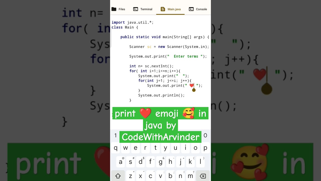 Print Emoji In Java Language java shorts viral YouTube Print Emoji In Java Language java shorts viral YouTube