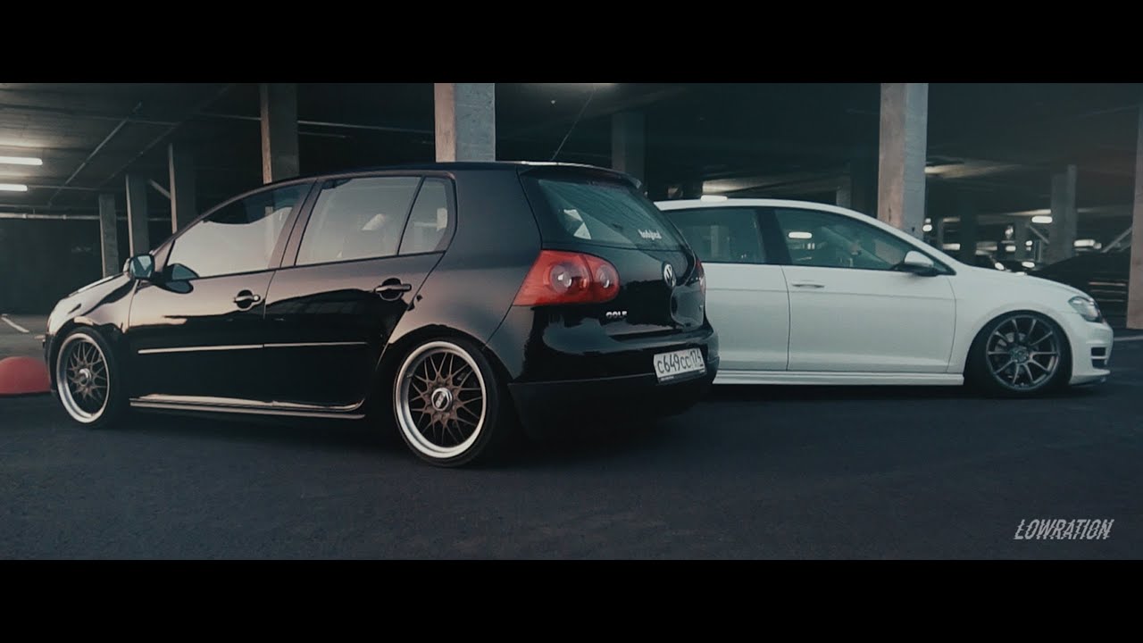 Volkswagen Golf Mk5 & Mk7 Stance - YouTube