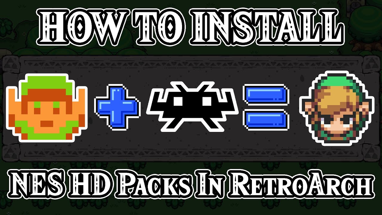 RetroArch NES HD Pack Install Tutorial - YouTube
