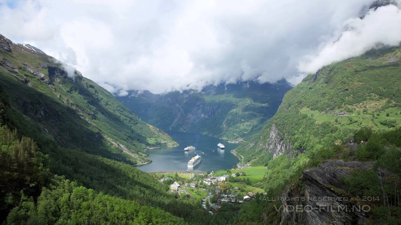 Geiranger Norway - UNESCO World Heritage Site - YouTube