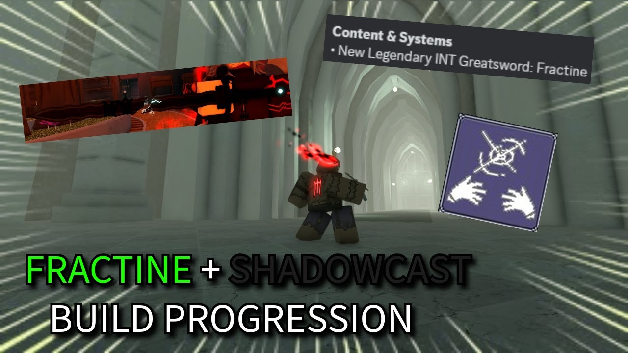 FRACTINE X SHADOWCAST BUILD PROGRESSION (1-20) | DEEPWOKEN - YouTube