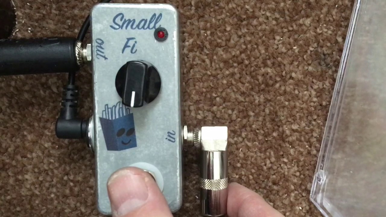 Gob Small Fi Metal Foot pedal Bass Cut Lo Fidelity effect pedal Passive ...