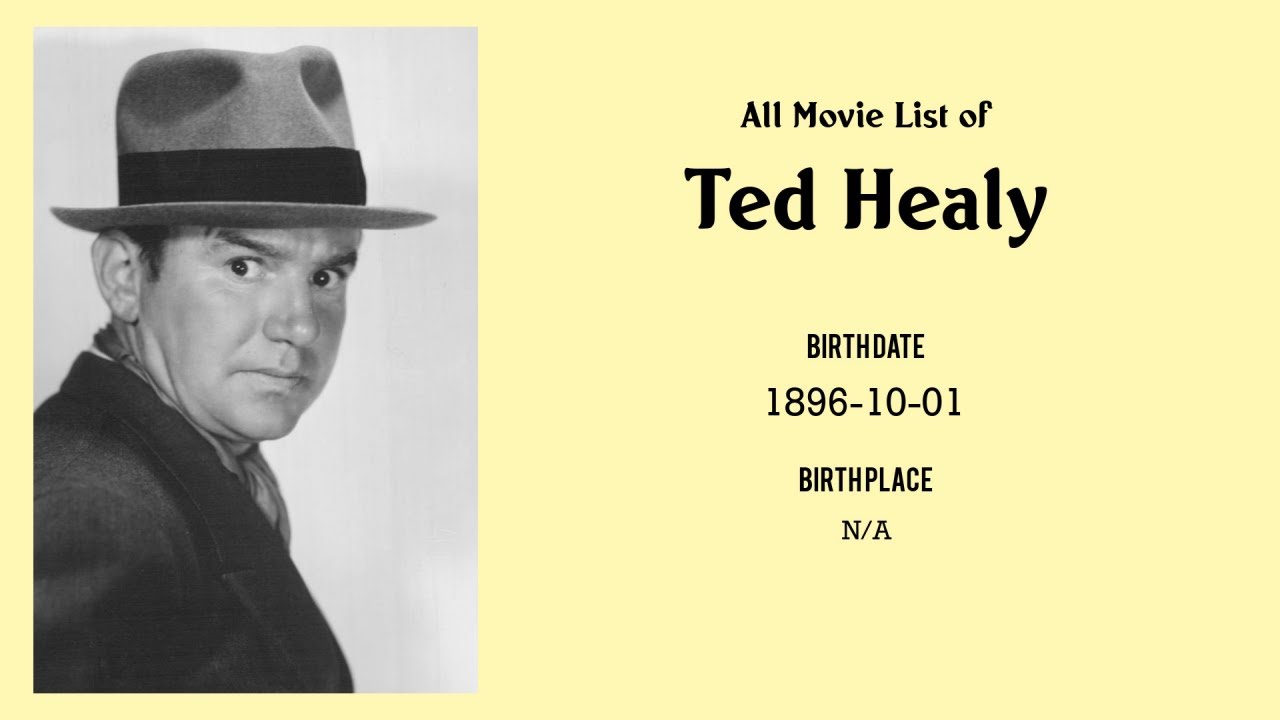Ted Healy Movies list Ted Healy| Filmography of Ted Healy - YouTube