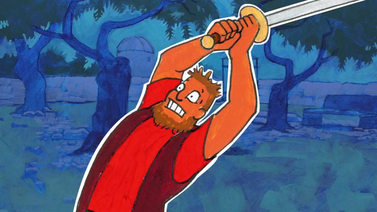 stop motion bible Matthew 26:36-Matthew 27:1 - YouTube