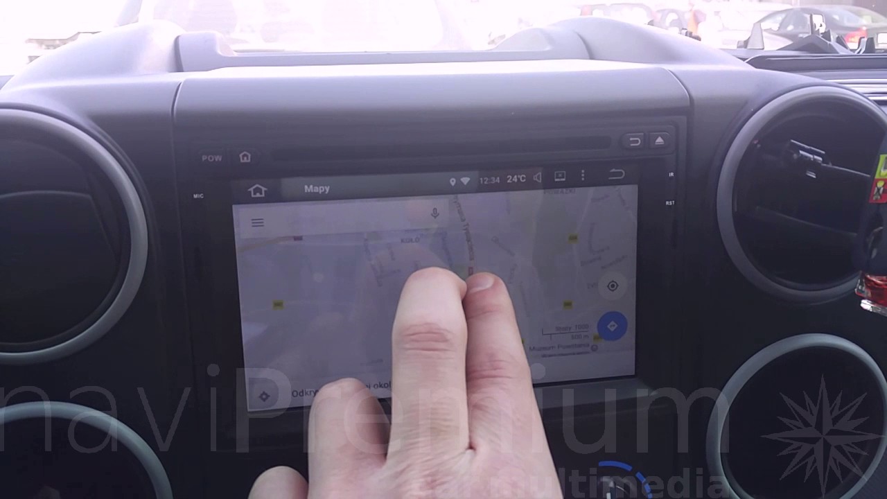 PEUGEOT CITROEN 3008 BERLINGO PARTNER RADIO NAWIGACJA ANDROID GPS DVD ...