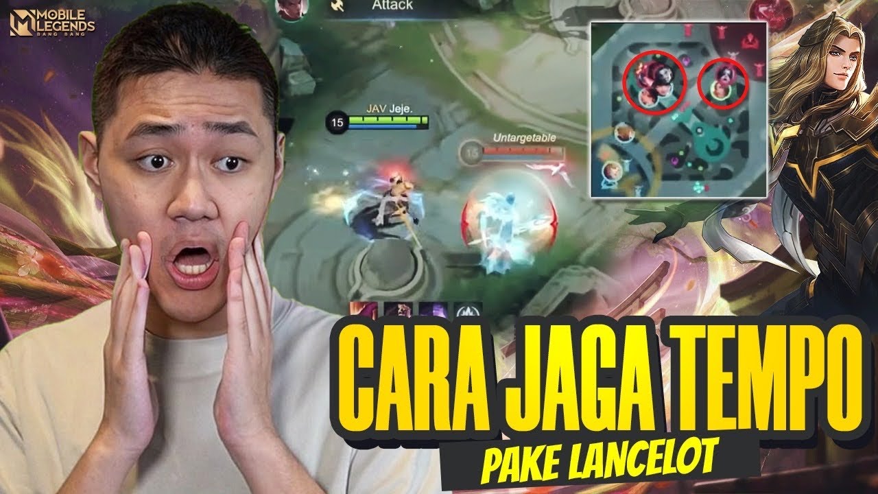CARA JAGA TEMPO GAME PAKE LANCELOT - Mobile Legends - YouTube
