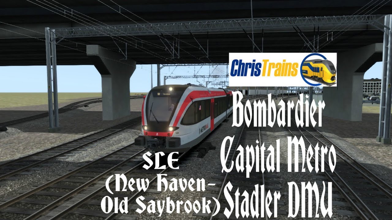 Chris Trains Bombardier Stadler Capital Metro Rail GTW DMU - YouTube