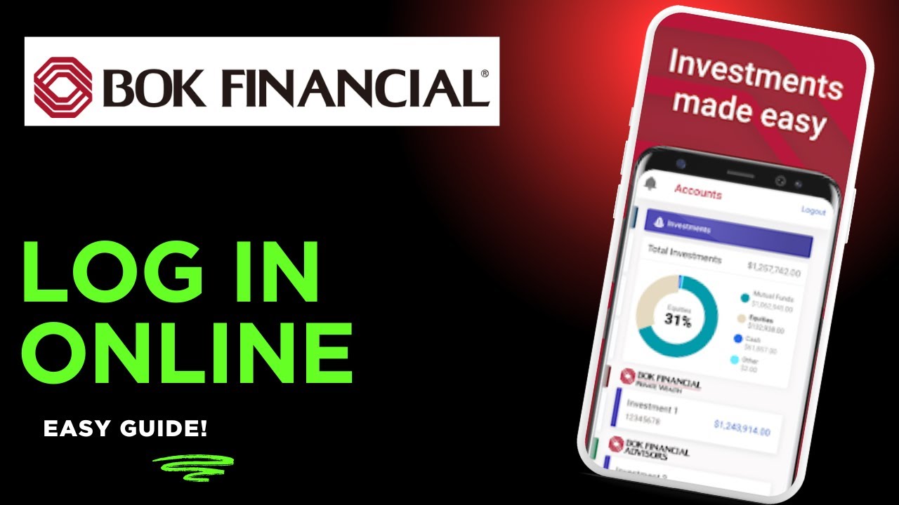 How to Login BOK Financial Online Banking ! - YouTube