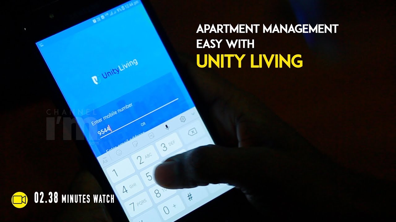 Unity living App, a cloud software for Apartment management - YouTube