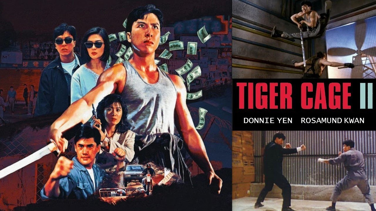 TIGER CAGE 2 (1990) Donnie Yen / Cynthia Khan | Movie Review - YouTube