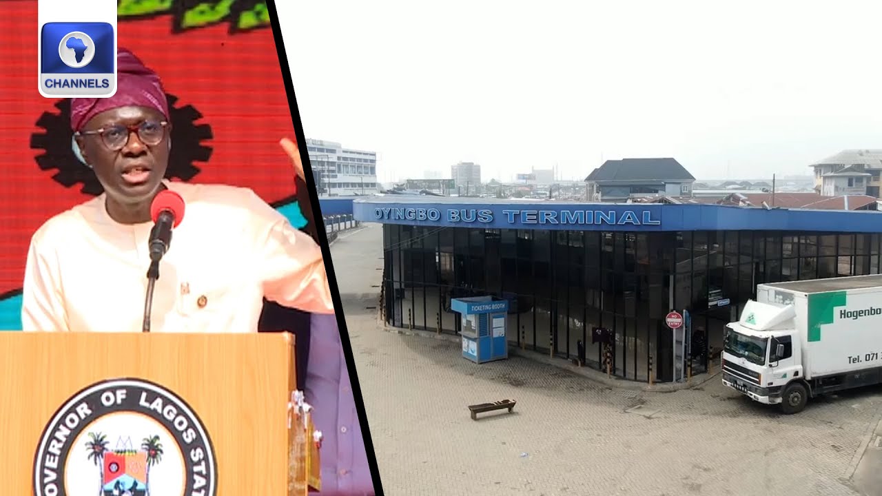 Gov Sanwo Olu Inaugurates Oyingbo Flyover For Red Line Rail Project ...