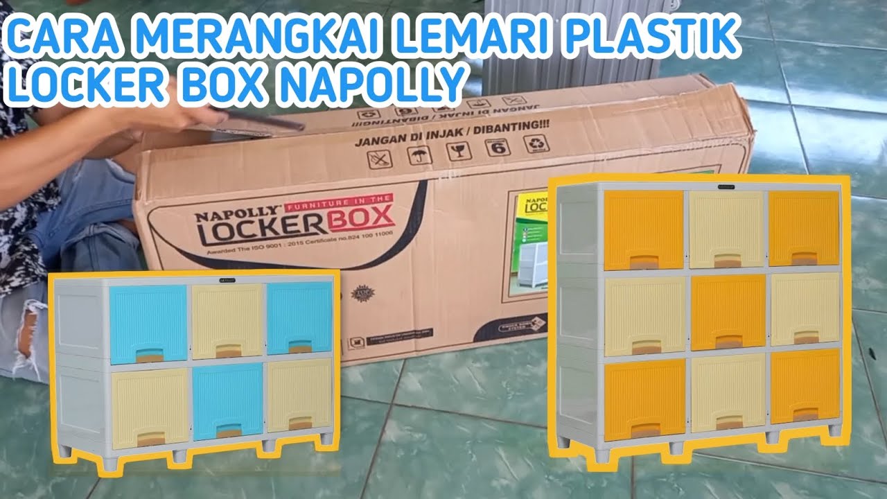 Cara Merangkai Locker Box Napolly - YouTube