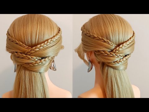Simple Hair Style Girl Everyday | Simple Braid Hairstyles for Everyday ...
