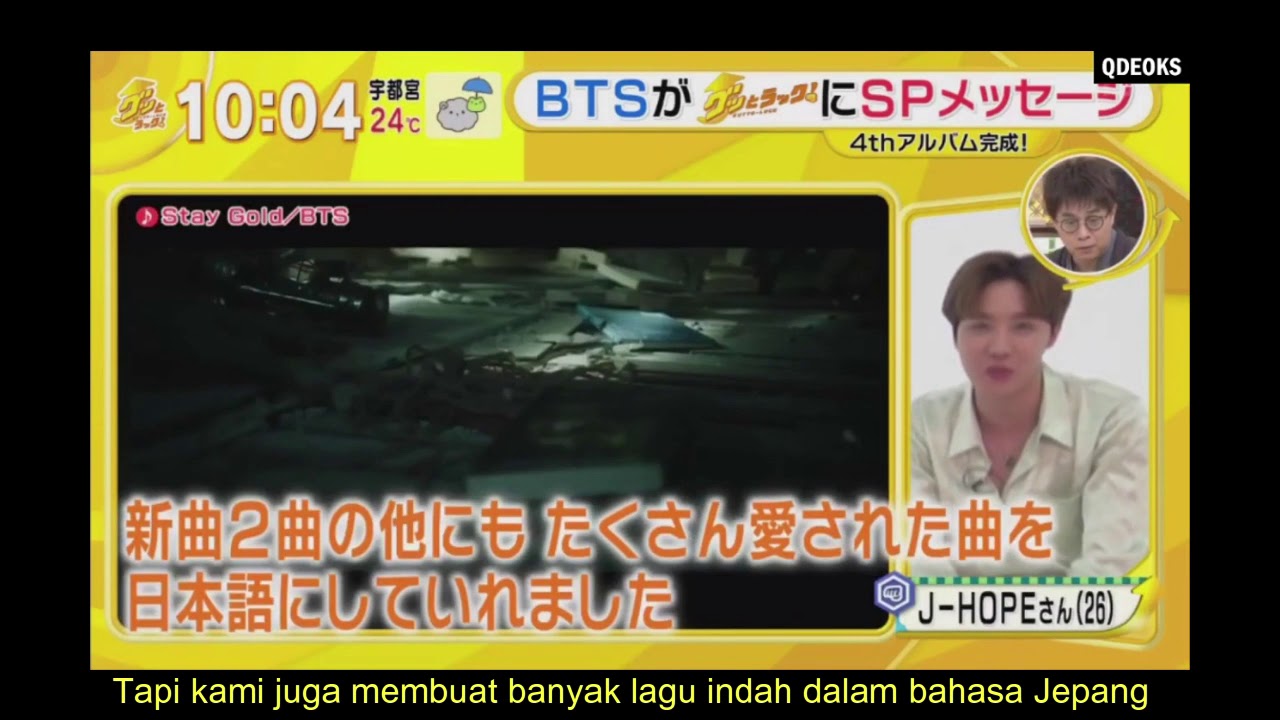 (INDOSUB) Good Luck BTS - YouTube