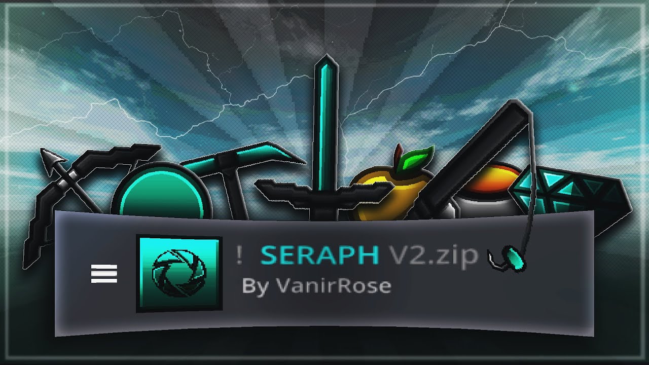 Seraph V2 - by VanirRose | Minecraft PvP Texture Pack Showcase [1.7/1.8] - YouTube