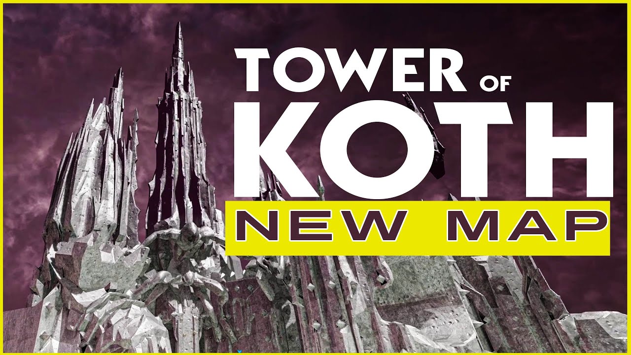 QUAKE CHAMPIONS - NEW MAP 'TOWER OF KOTH' - FIRST LOOK - YouTube