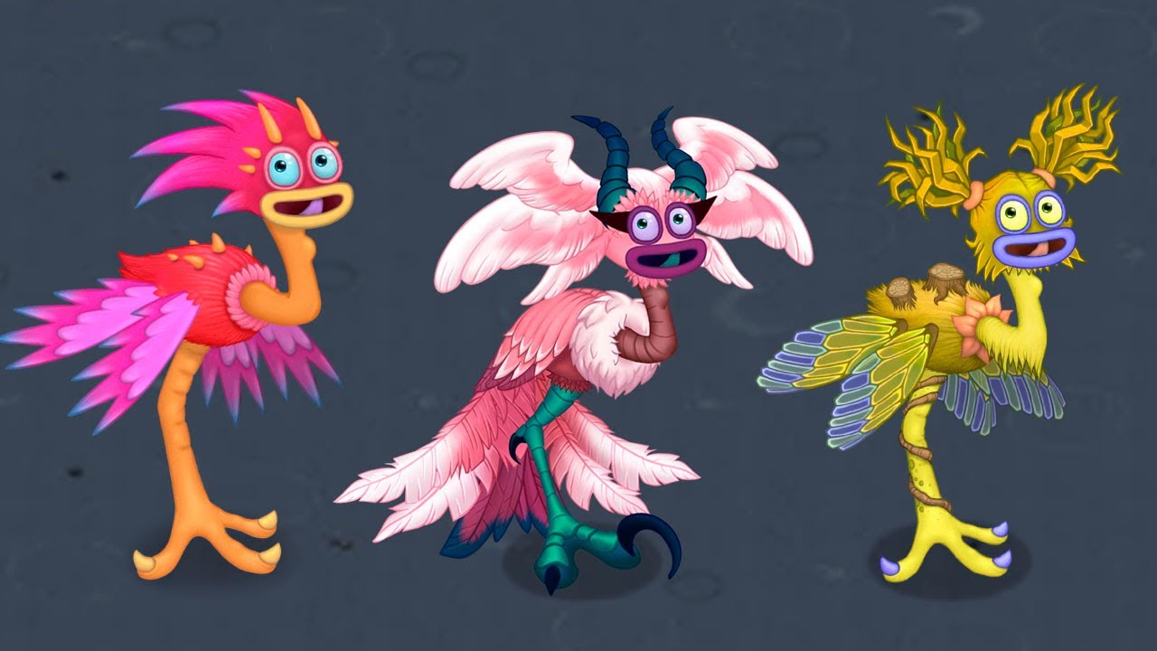 Epic Yawstrich - All Monster Sounds & Animations (My Singing Monsters ...