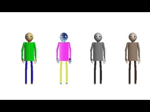 Baldi's Basics Mod (Original And Inverted And Grayscale And Sepia ...