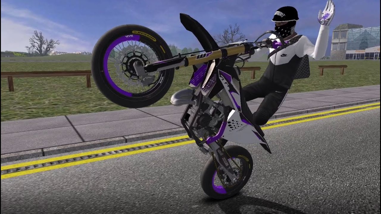 KTM SX 125 SUPERMOTO PURPLE DREAM | MX Bikes - YouTube