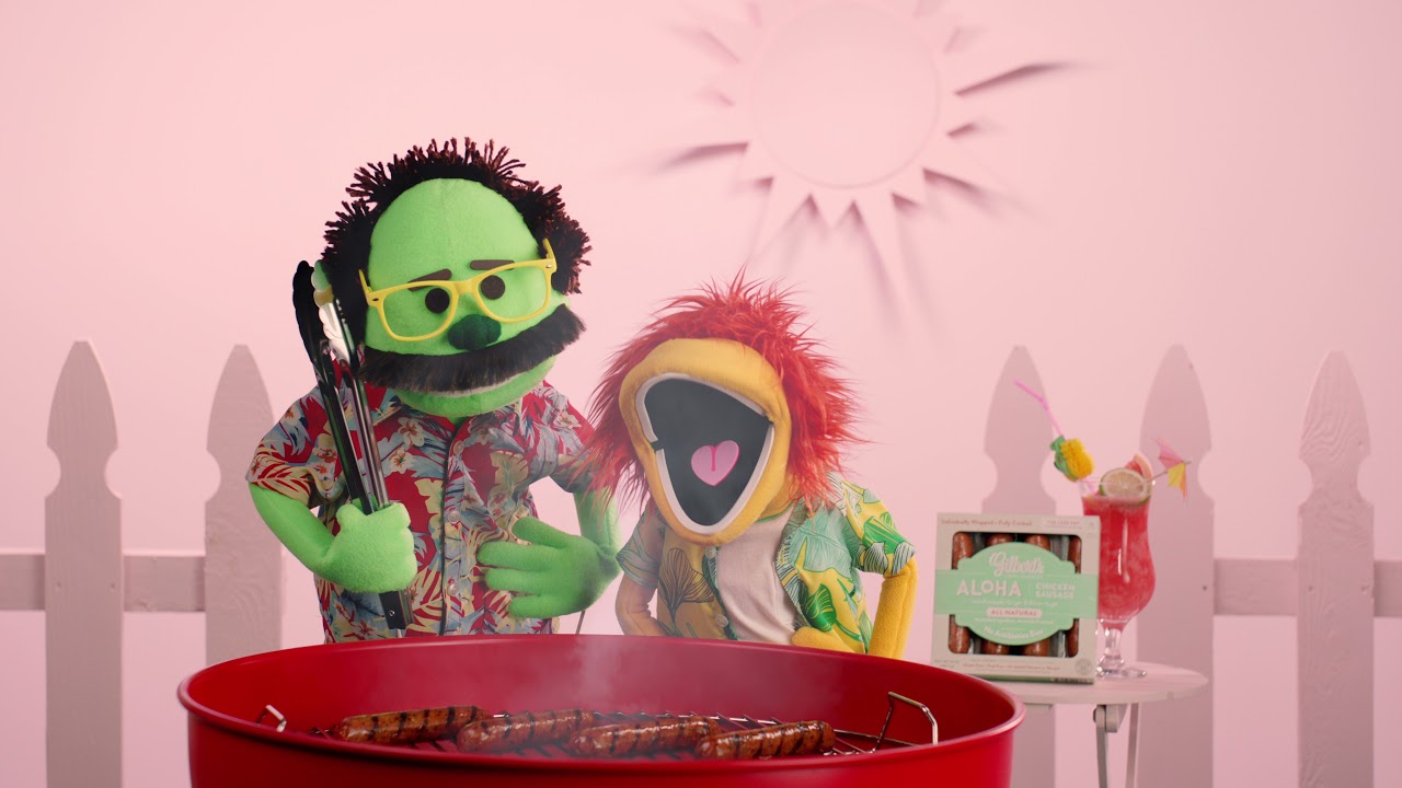 Gilbert’s Chicken Sausages | Puppet Commercial | Funny Words - YouTube