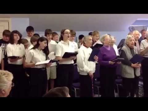 Surrey Chorus and Valley Forge Middle School 8th grade Chorus - YouTube