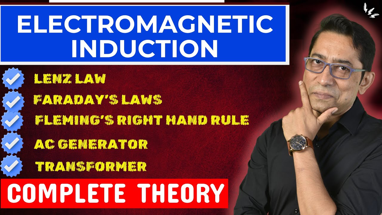 ICSE Class 10 Electromagnetic Induction || Faraday’s Laws, Lenz’s Law ...