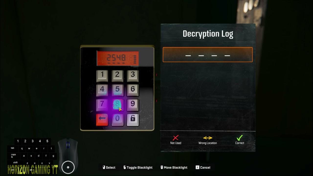 COD BO6 How to Unlock Keypad Decryption Log Passcode - Call of Duty Black Ops 6 - YouTube