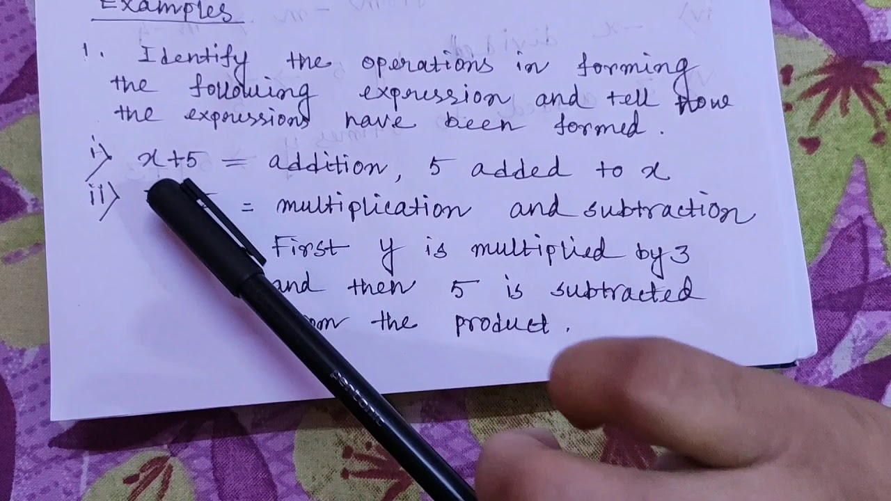 Introduction To Algebra for Class 6 YouTube introduction-to-algebra-for-class-6-youtube