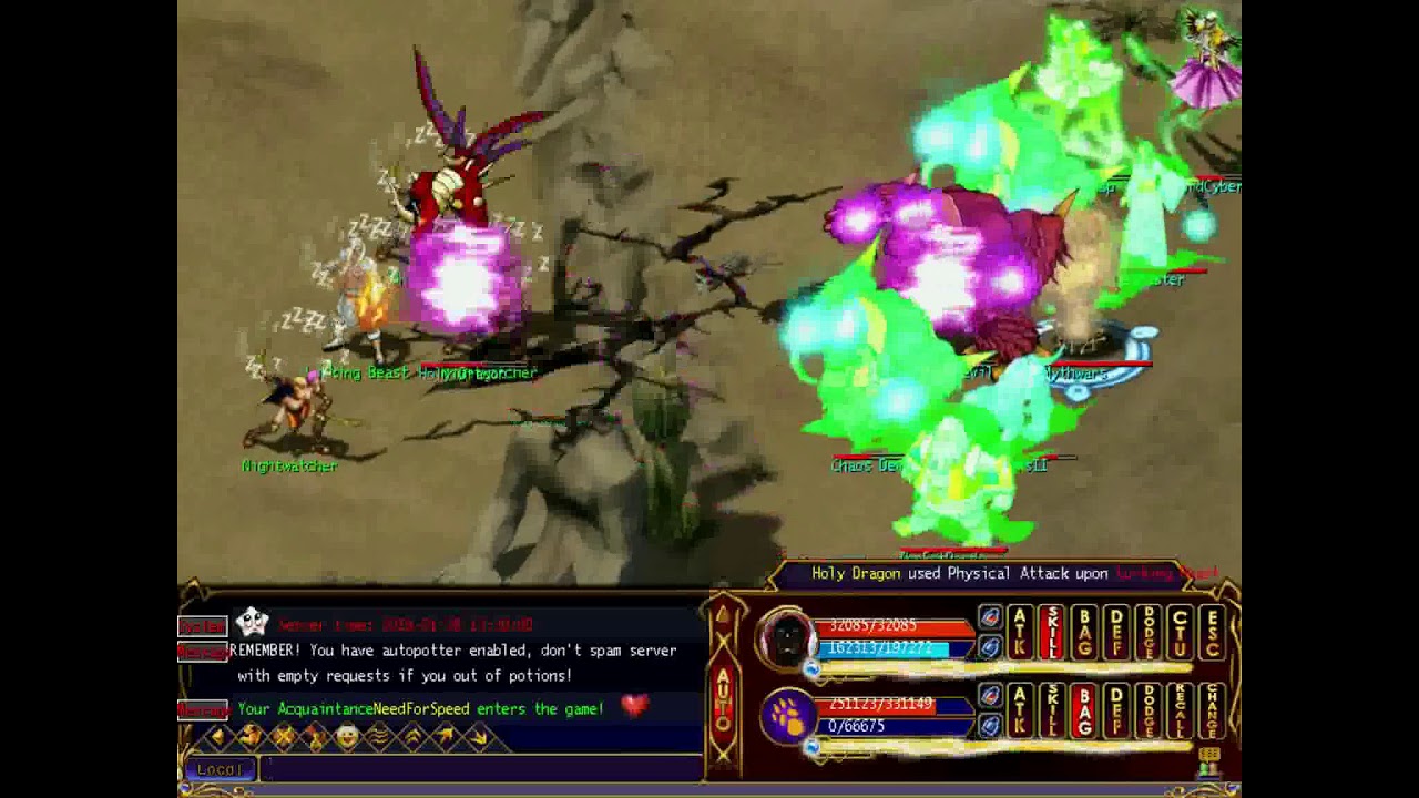 Myth War 2 Survival Round 21-27 with 2x mages and human - YouTube