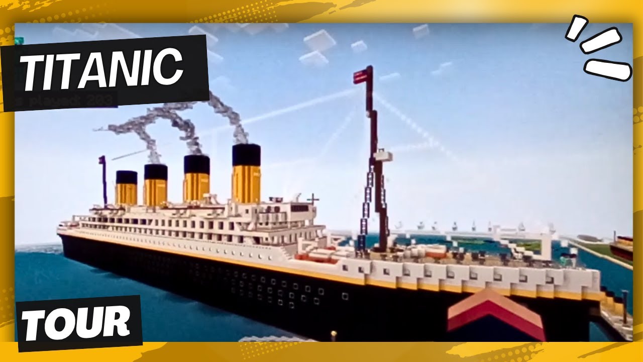 Insane Minecraft Titanic Tour - Part 2 - YouTube