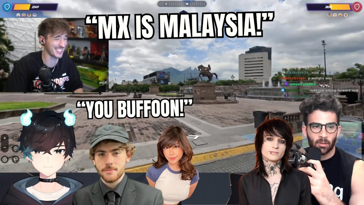 Sykkuno and Ellum GETS DEMORALIZED By Hasanabi's Team in GEOGUESSR ...
