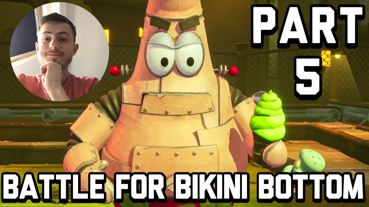 ROBOT PATRICK BOSS FIGHT | Spongebob Squarepants: Battle For Bikini ...
