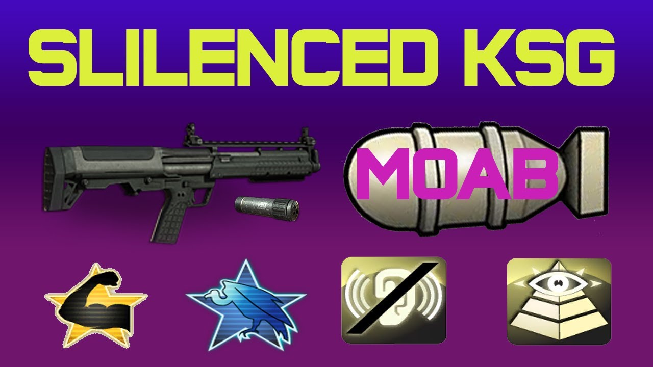 MW3: Silenced KSG Shotgun MOAB - YouTube