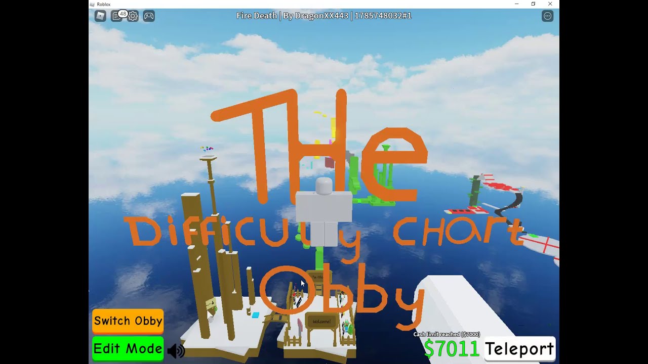 Completing my Desert and Christmas Obby | Obby Creator - YouTube