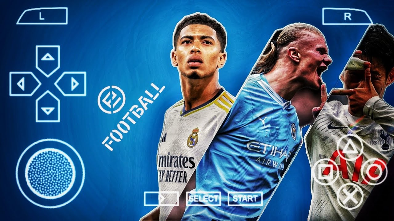 eFootball PES 2024 PPSSPP New Full Transfers & Kits 24/25 Camera PS5 ...