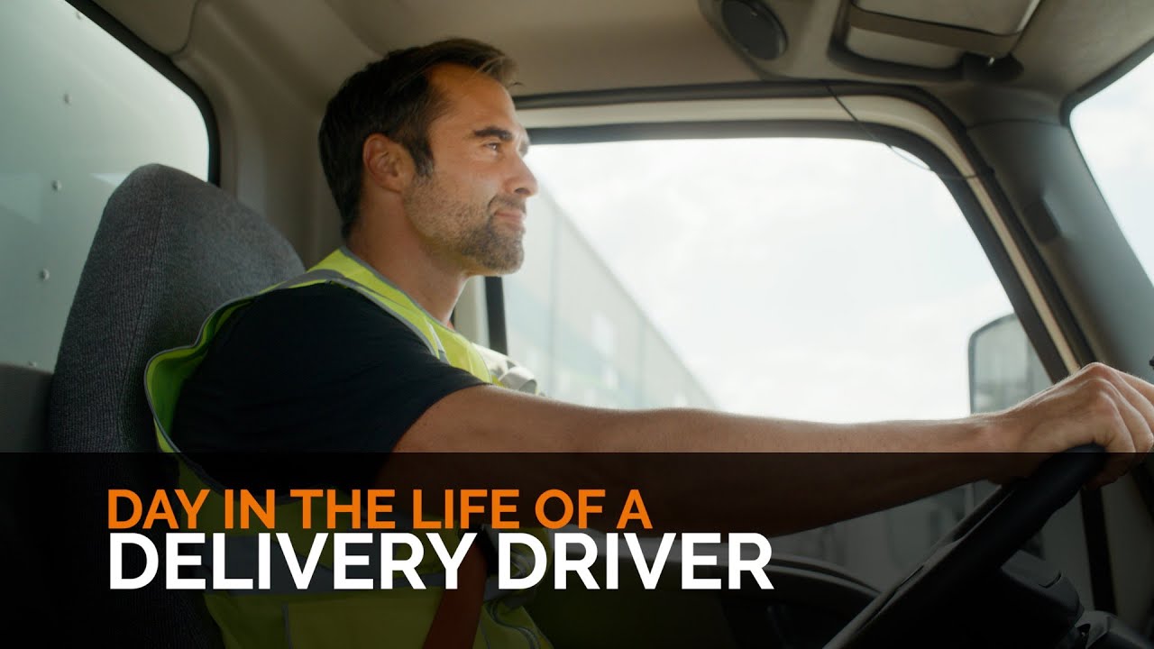 Day in the Life of a Delivery Driver - YouTube