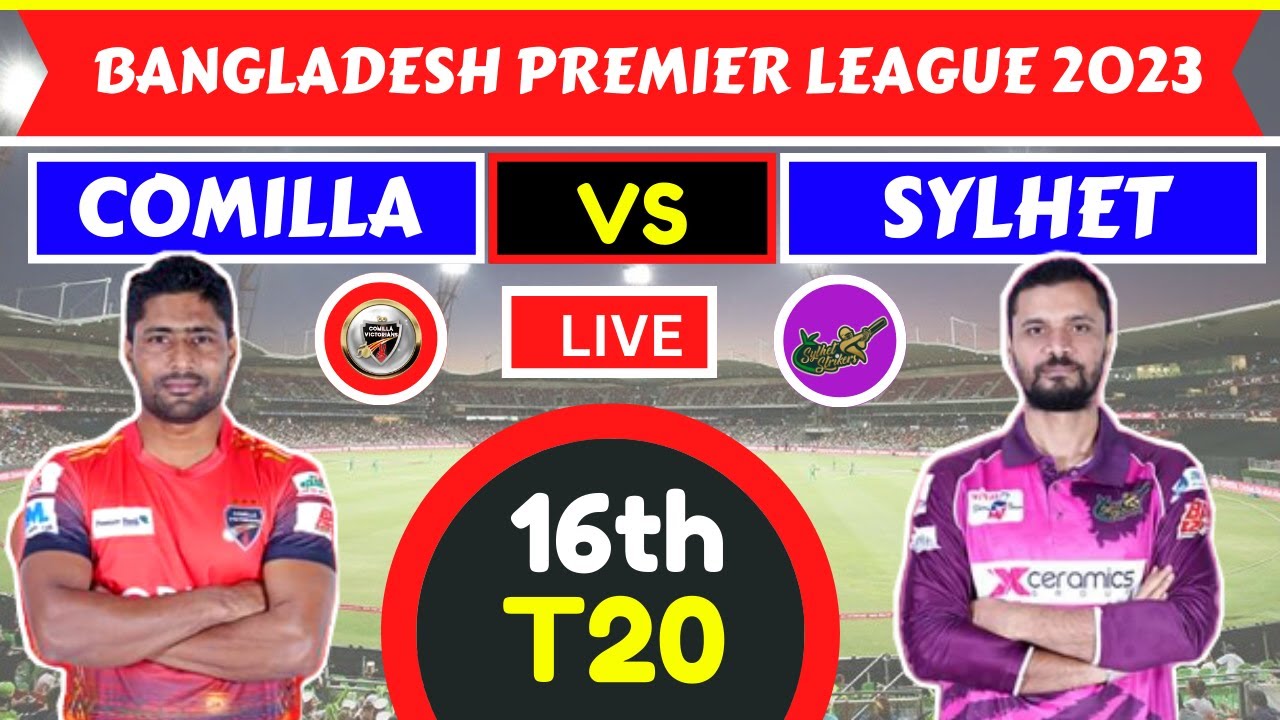 🔴 Live: COMILLA VICTORIANS VS SYLHET STRIKERS LIVE | CV VS SS LIVE | LIVE BPL 2023 - YouTube