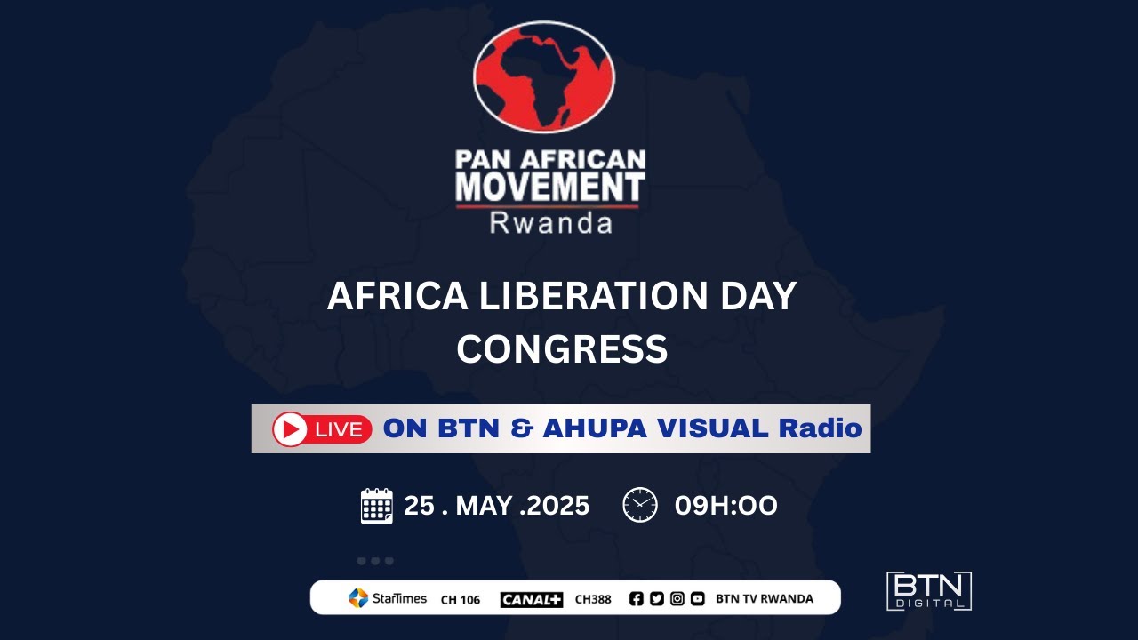 🔴LIVE: PAN AFRICAN MOVEMENT - RWANDA CONGRESS - YouTube