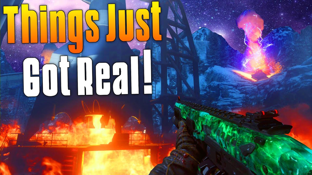Things Just Got Real! (Black Ops 3 Zombies Funny Moments) Fails, Bow ...