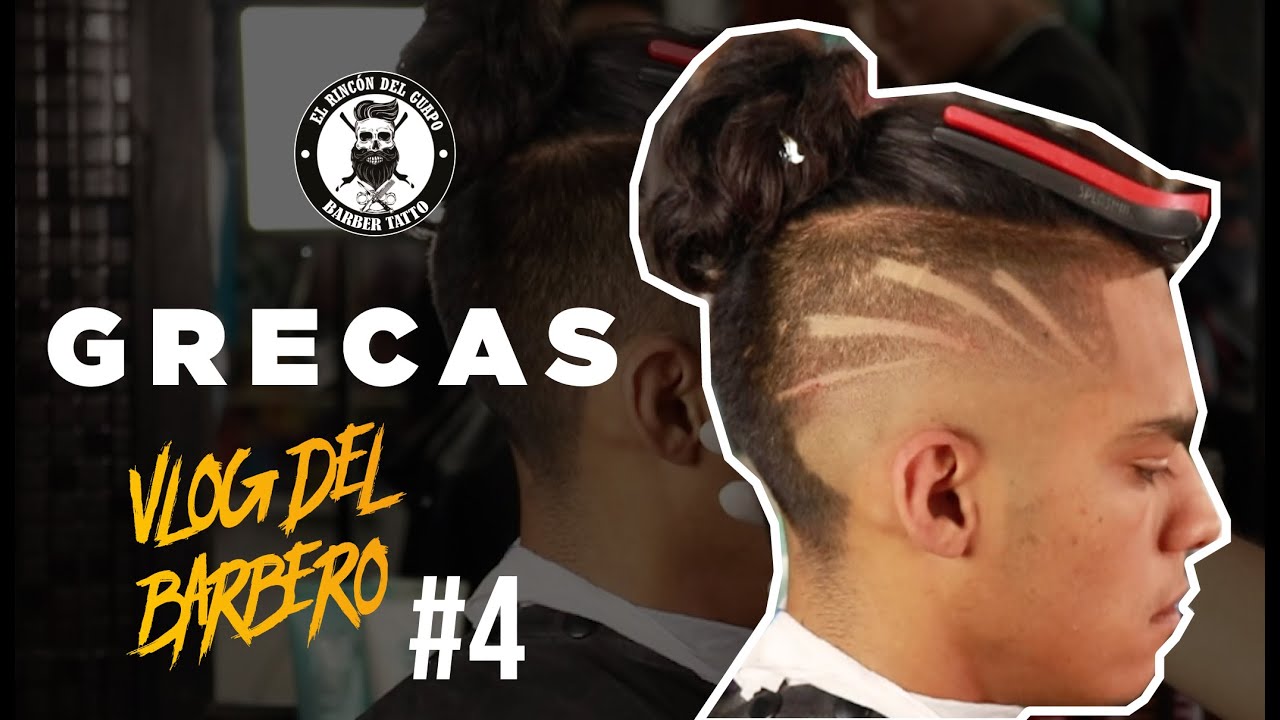 Aprende a hacer grecas | Vlog del barbero | El rincón del guapo - YouTube