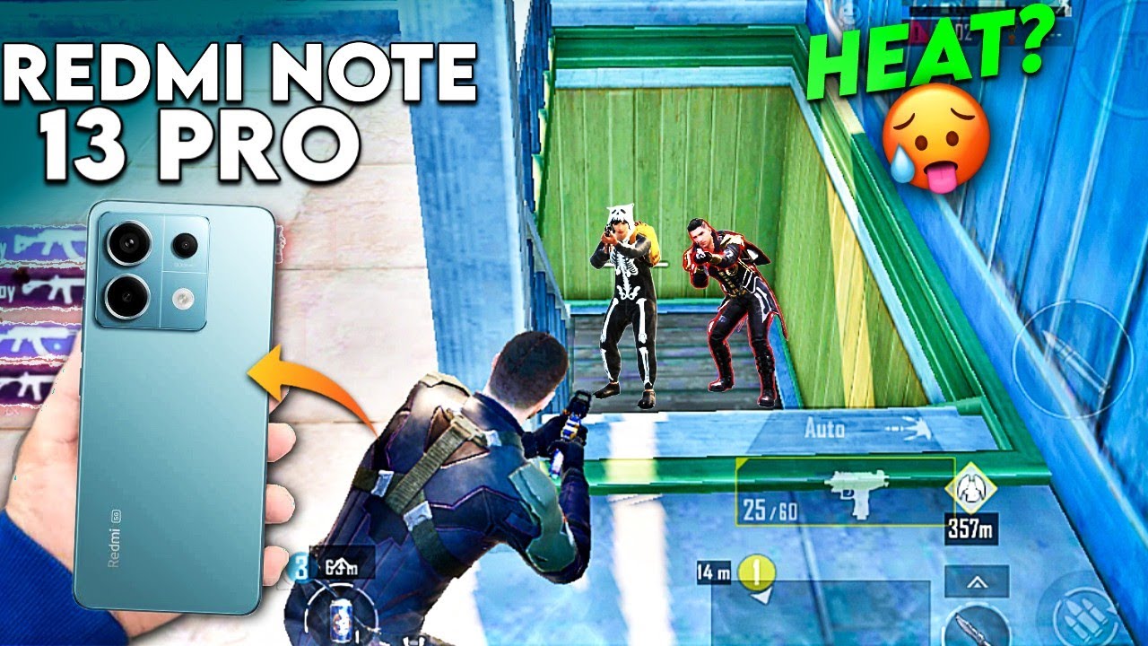 Redmi Note 13 Pro 5G Pubg Test 2024 ⚡ Better Than IPhone | Smooth + 60 ...
