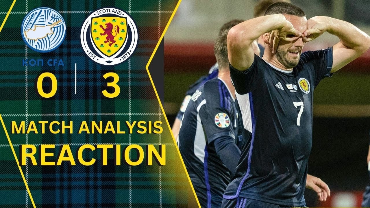 Cyprus v Scotland 2023 - Post Match Analysis & Reaction - YouTube